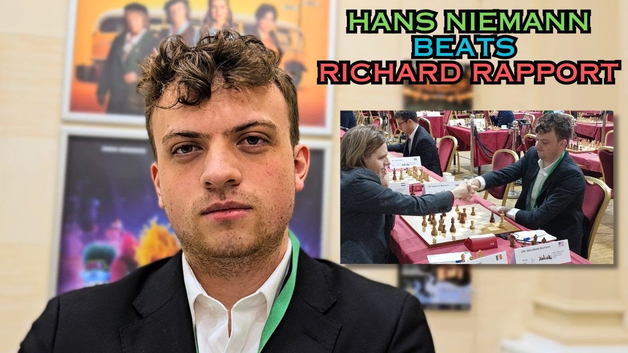 Hans Niemann analyzes his win over Richard Rapport (2752) | FIDE Grand ...