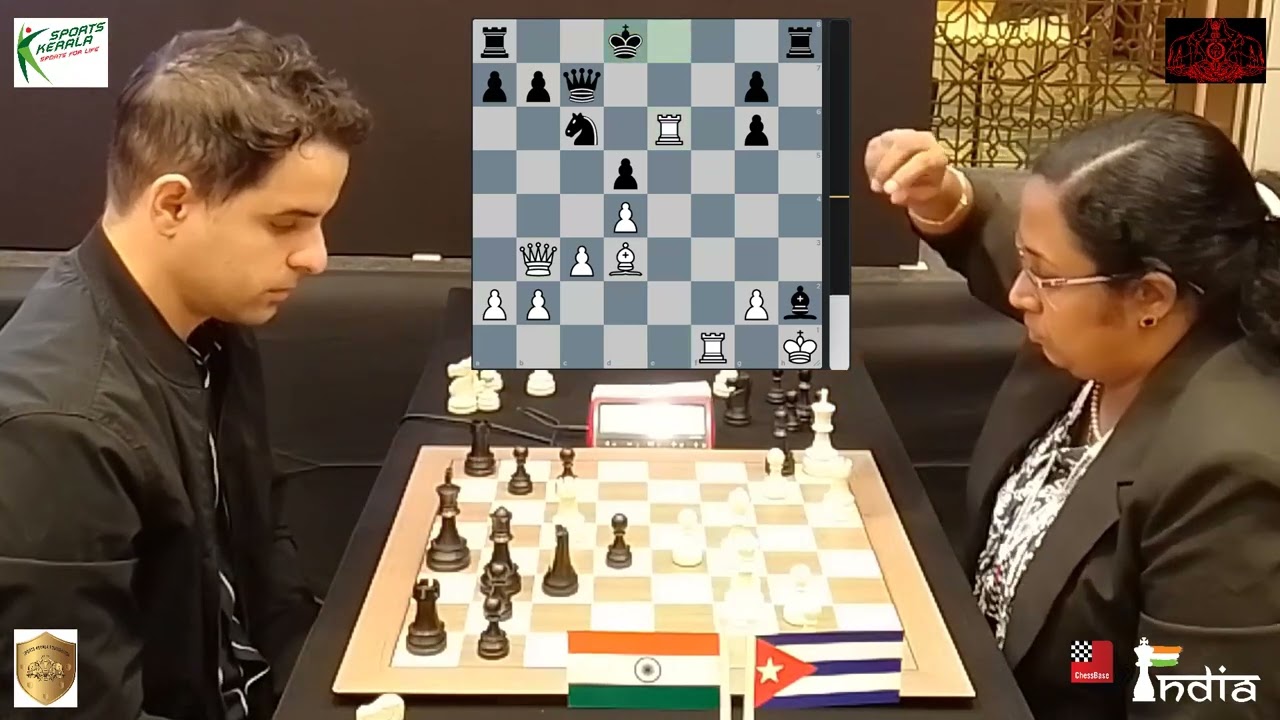 Backward moves are difficult to spot - WIM Nimmy v GM Elier | Che ...