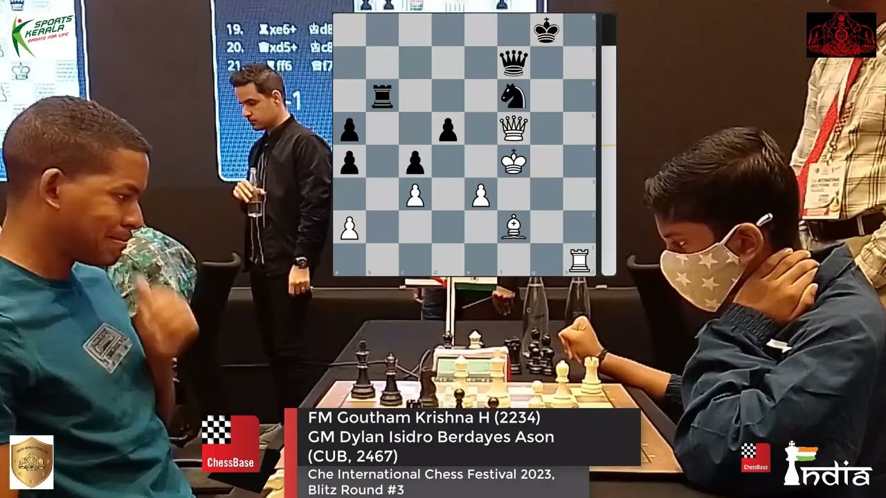 Wait, What just happened? Illegal move after Checkmate? FM Goutham v GM ...