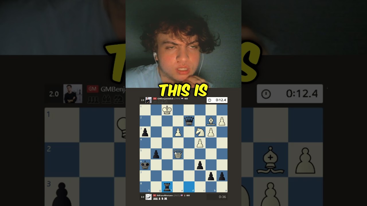 Hans Niemann Checkmates Benjamin Bock!