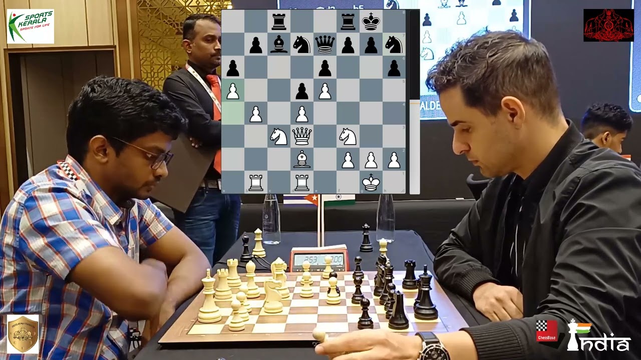 Tactical awareness is the key - GM S L Narayanan v GM Elier B | Che ...