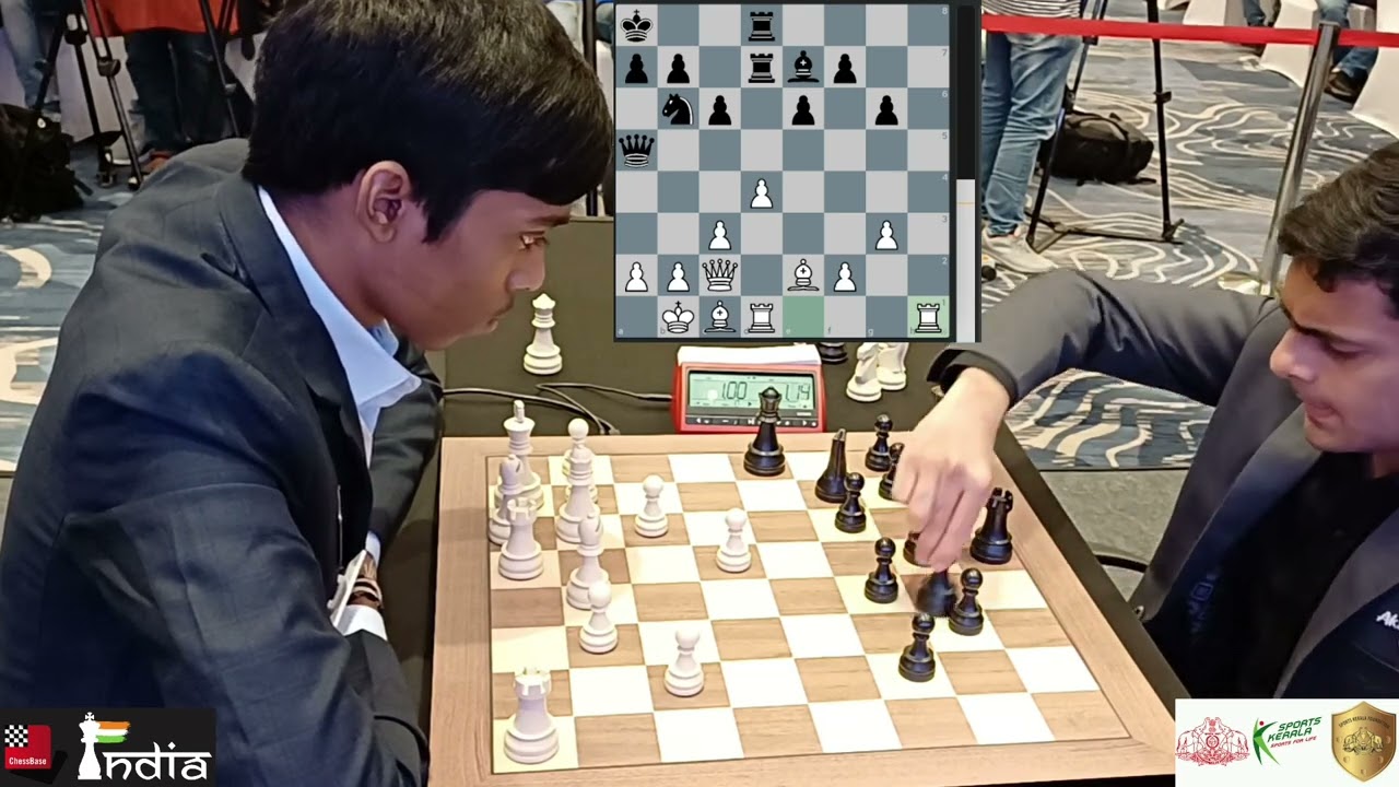 Power Of An Active King | Praggnanandhaa vs Nihal |Che International Chess Festival