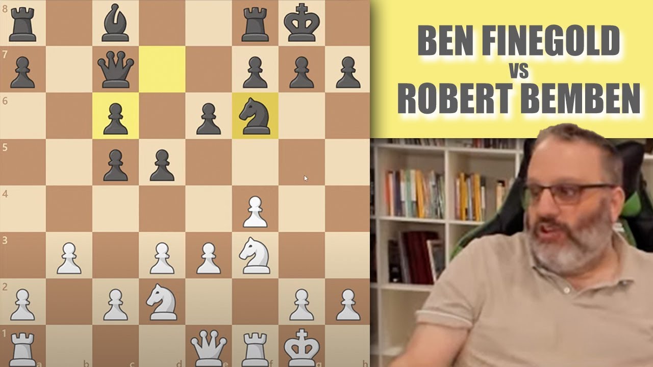 Ben Finegold vs Robert Bemben, Moscow 1984