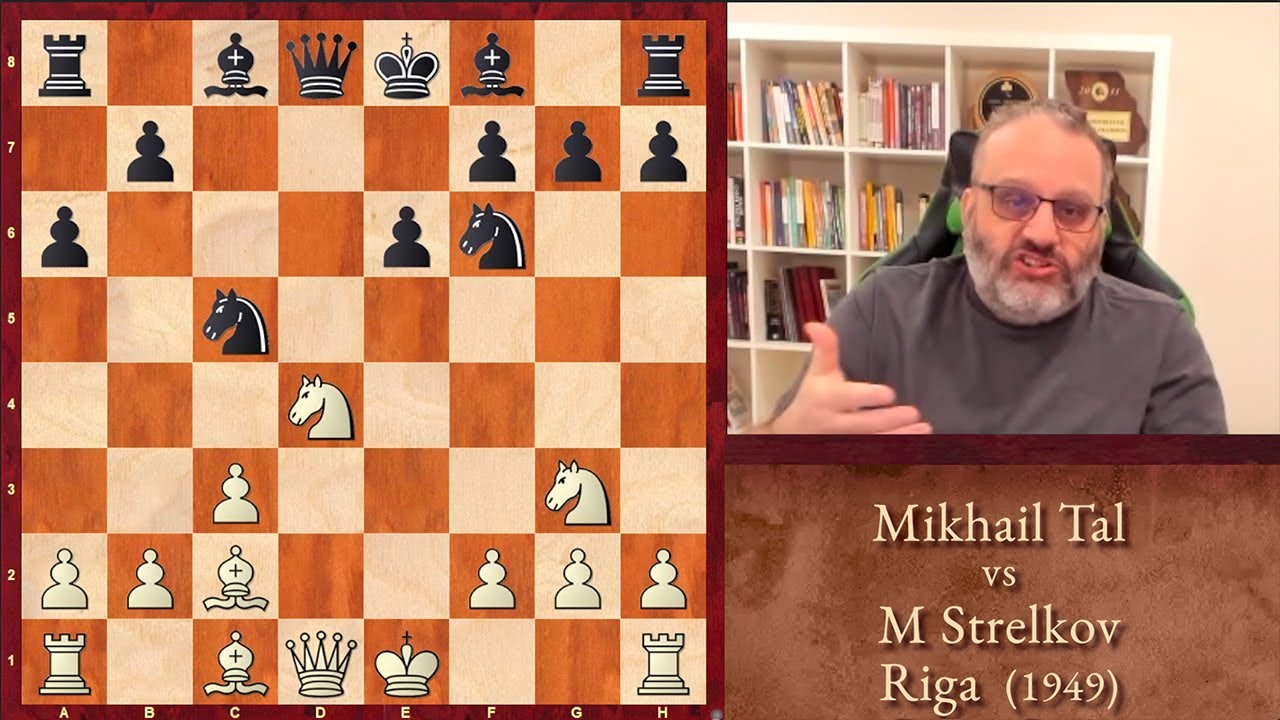 5 Minutes with GM Ben Finegold: Tal vs Strelkov, Riga (1949)