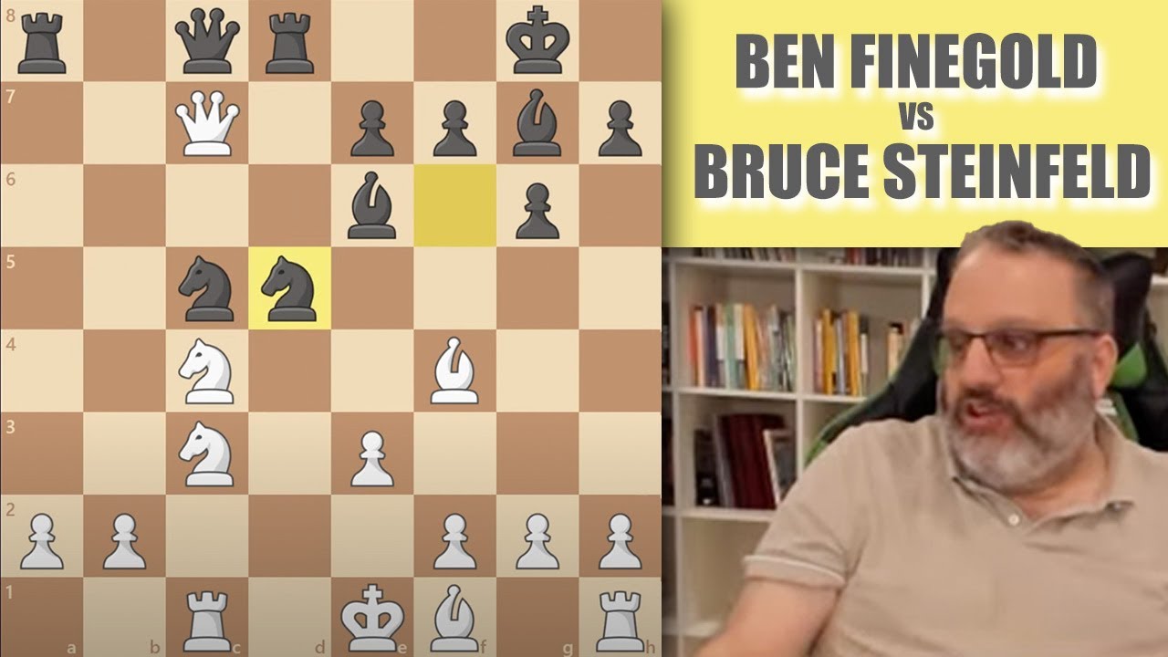 Ben Finegold vs Bruce Steinfeld, Cardinal Open 1988