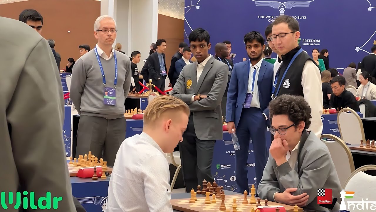 Fabi Under A Lot of Pressure | World Rapid 2023