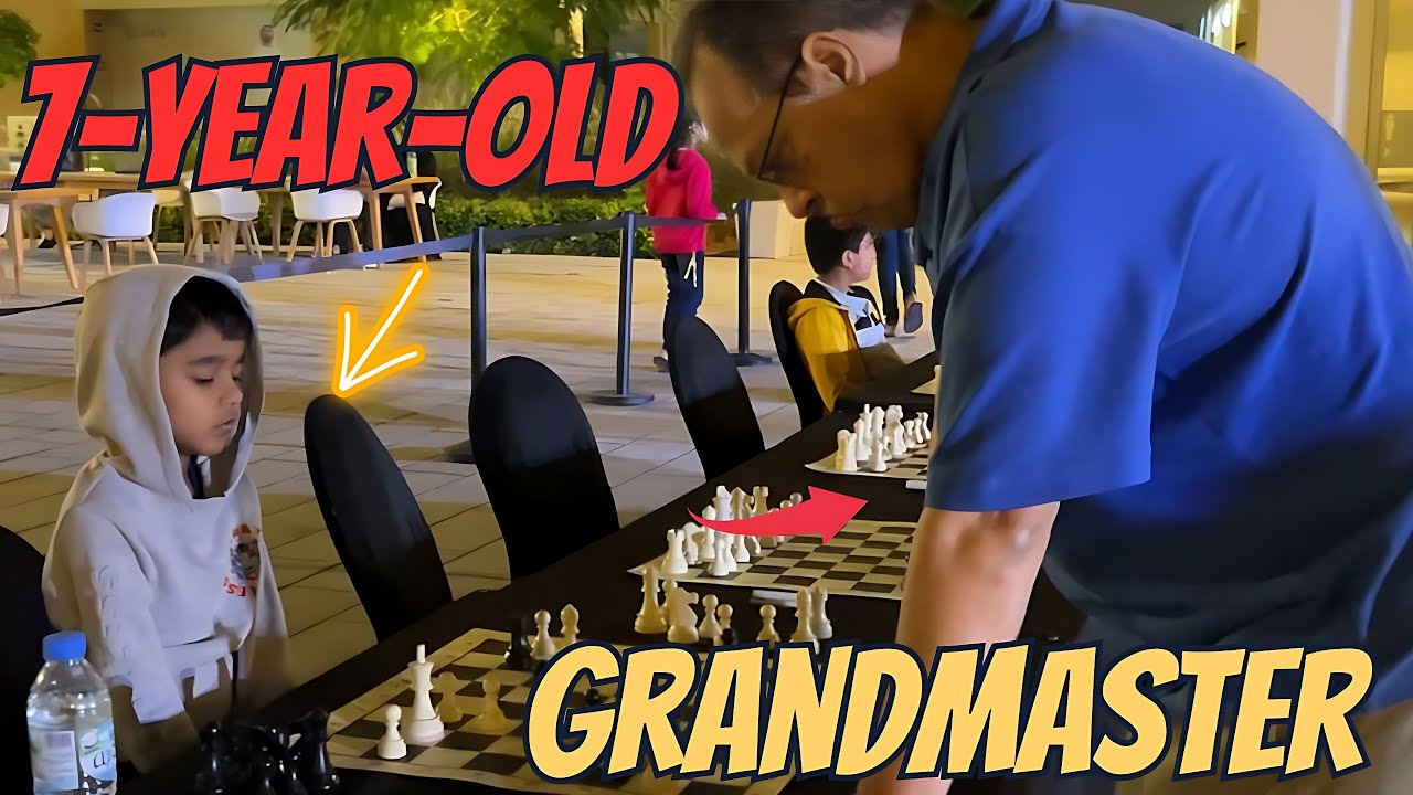 7-year-old Shayan Noushad beats 2396-rated GM Efstratios Grivas | Alef ...