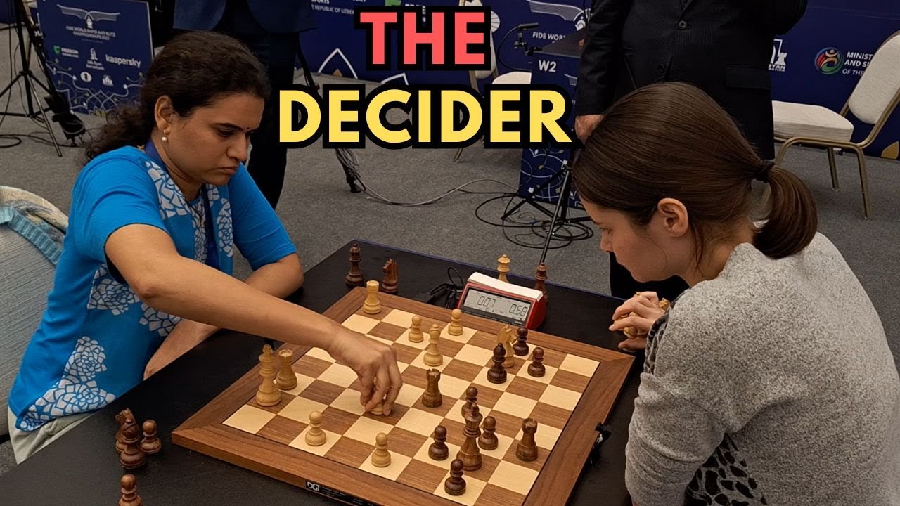 The title decider | Humpy vs Bodnaruk | World Rapid 2023