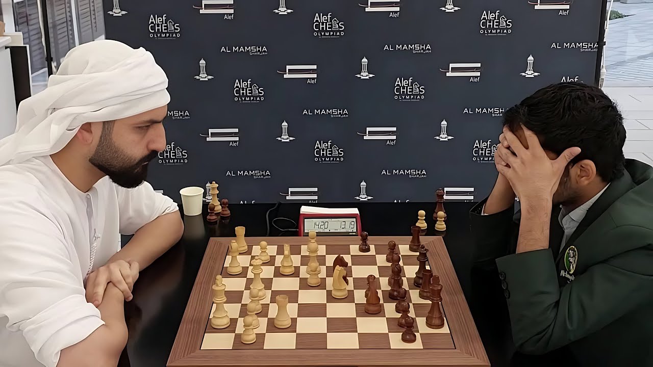 One Blunder and its Curtains | Saleh Salem vs Nihal Sarin | Alef Super ...