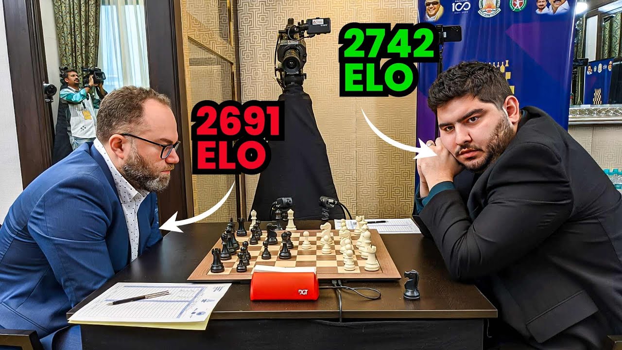 Parham Maghsoodloo Stunned by Pavel Eljanov | Chennai Grand Masters 2023