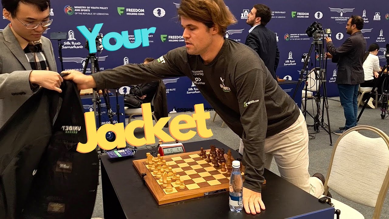 Magnus Carlsen plays O’Kelly against Yangyi Yu | World Rapid 2023