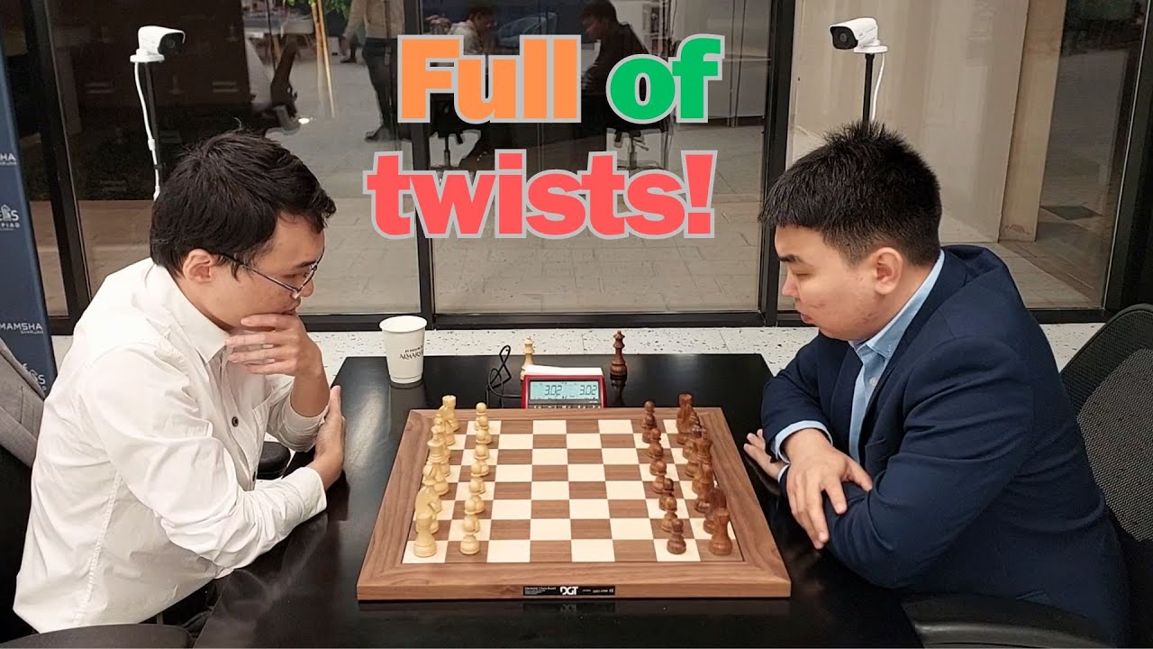 More plot twists than a soap opera | Yangyi Yu vs Sanan Sjugirov | Alef Super Stars Blitz 2023