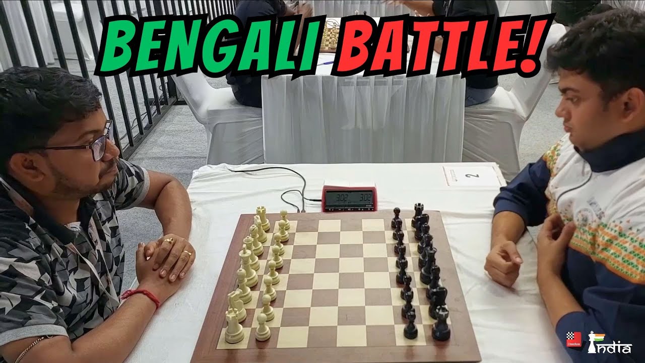 The All-Bengal Clash | GM Sayantan Das vs GM Diptayan Ghosh | 1st ...