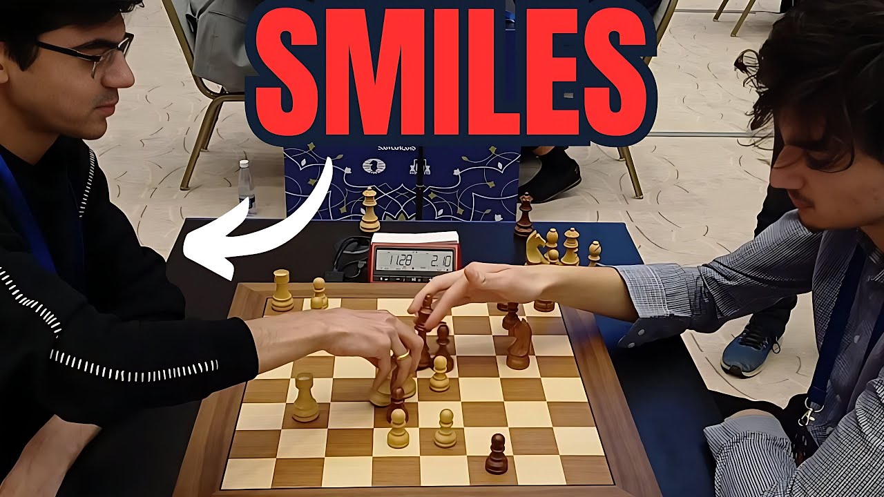 Anish crushes his opponent and smiles | Anish Giri vs Daniel Dardha ...