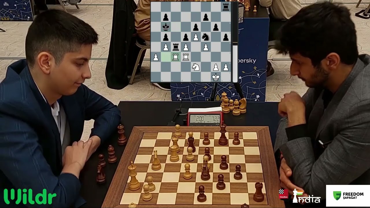 Vidit Gujrathi is an excellent grinder | Amar Elham vs Vidit | World ...