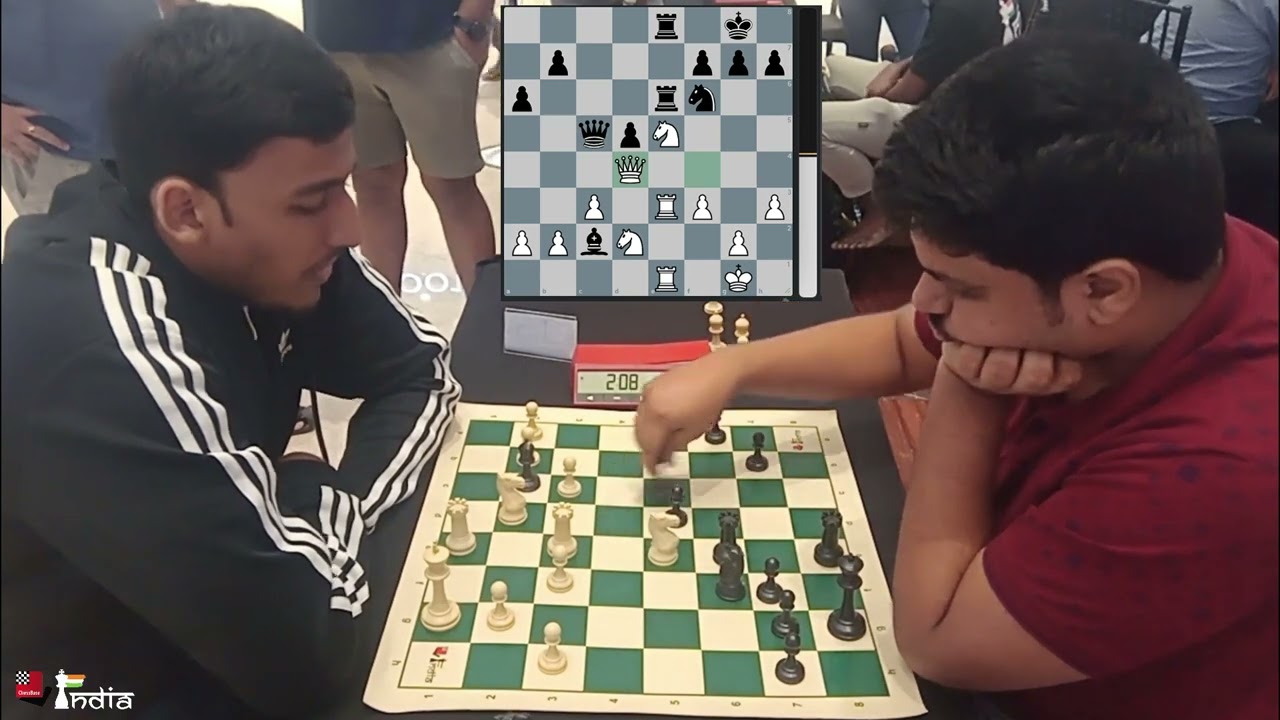 When the KING goes for the KILL | Mihir vs Suri |16th ChessBase India ...