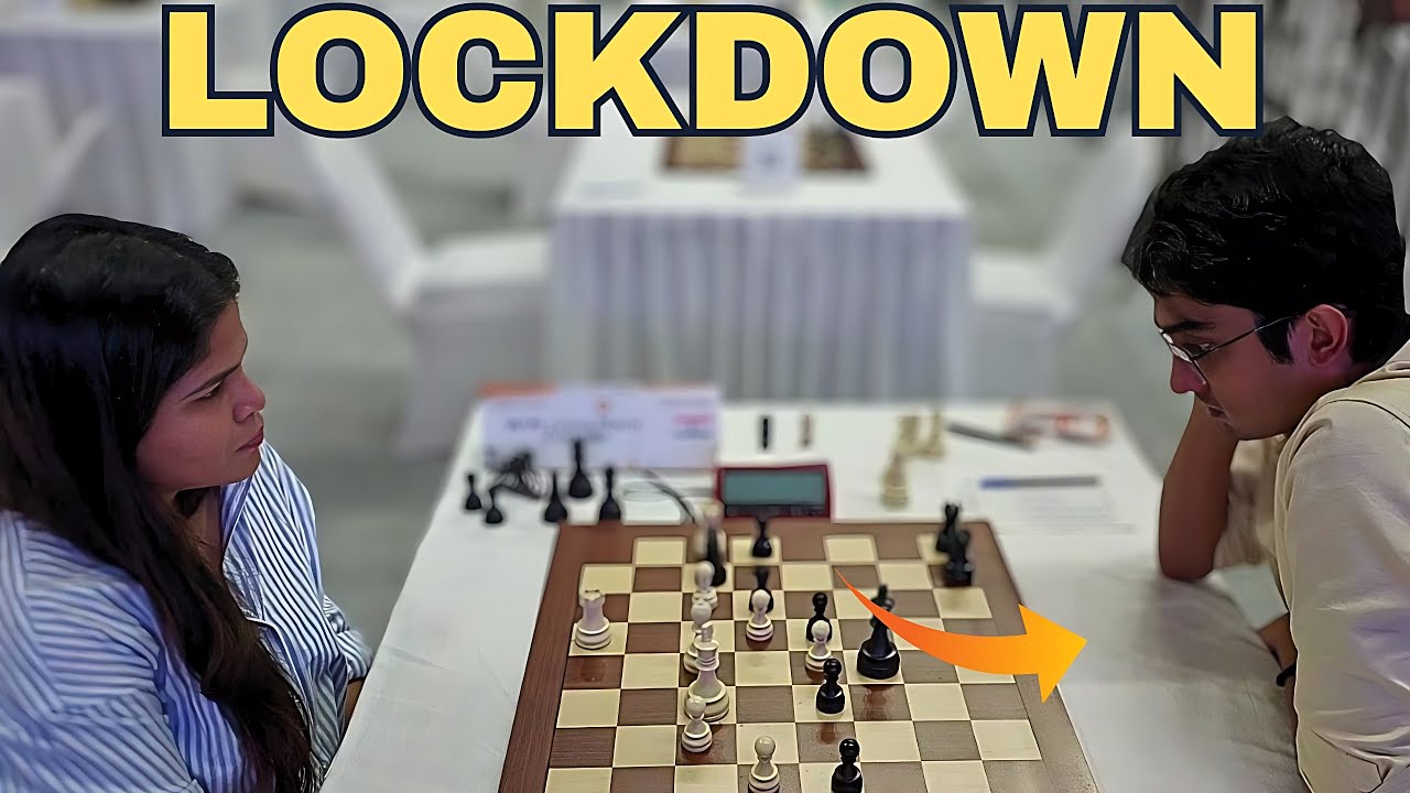 LOCKDOWN On the Board-Nowhere to Go | WIM Ivana Maria Furtado vs IM ...