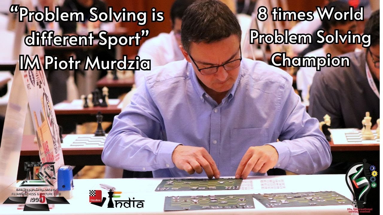 Meet 8 times World Problem Solving Champion Piotr Murdzia