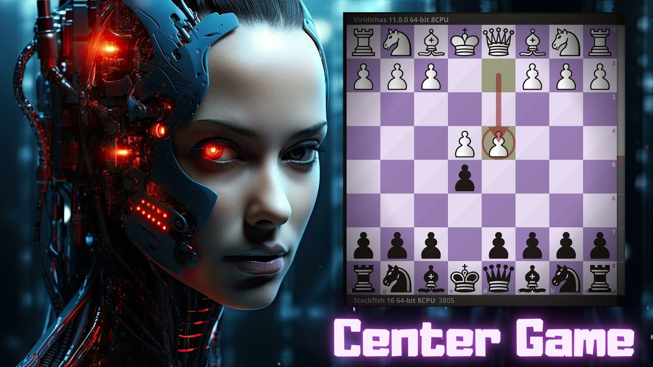 Stockfish 16 shows the BEST Way how to handle the Center Game with Black! Stockfish 16 shows the BEST Way how to handle the Center Game with Black!