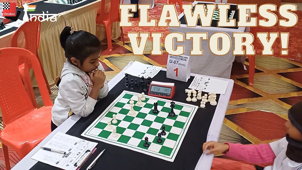 7-year-old’s flawless endgame technique | Aaranya vs Gudimetla | Under ...