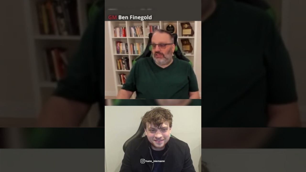 Hans Niemann Reacts To Ben Finegold… - Chess Chest
