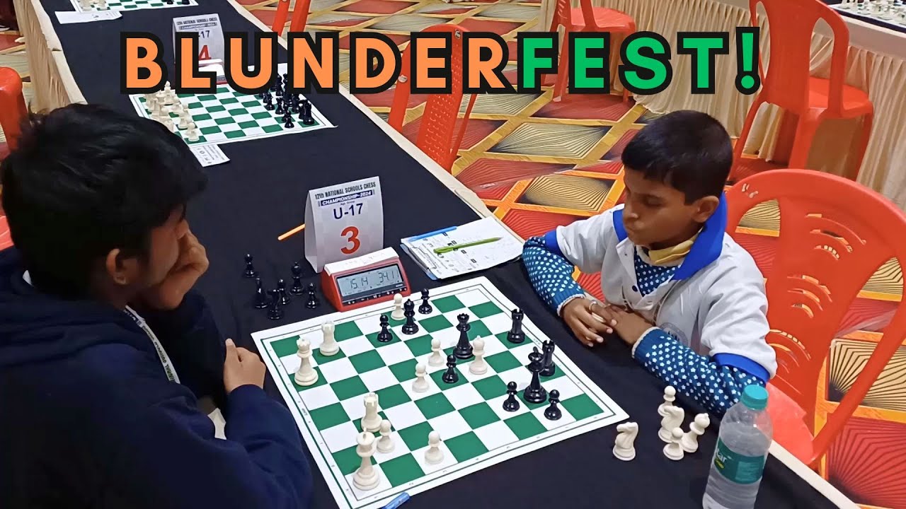 Who made the last mistake? Kandalam Taja vs Niladri Banerjee | Under-17 ...