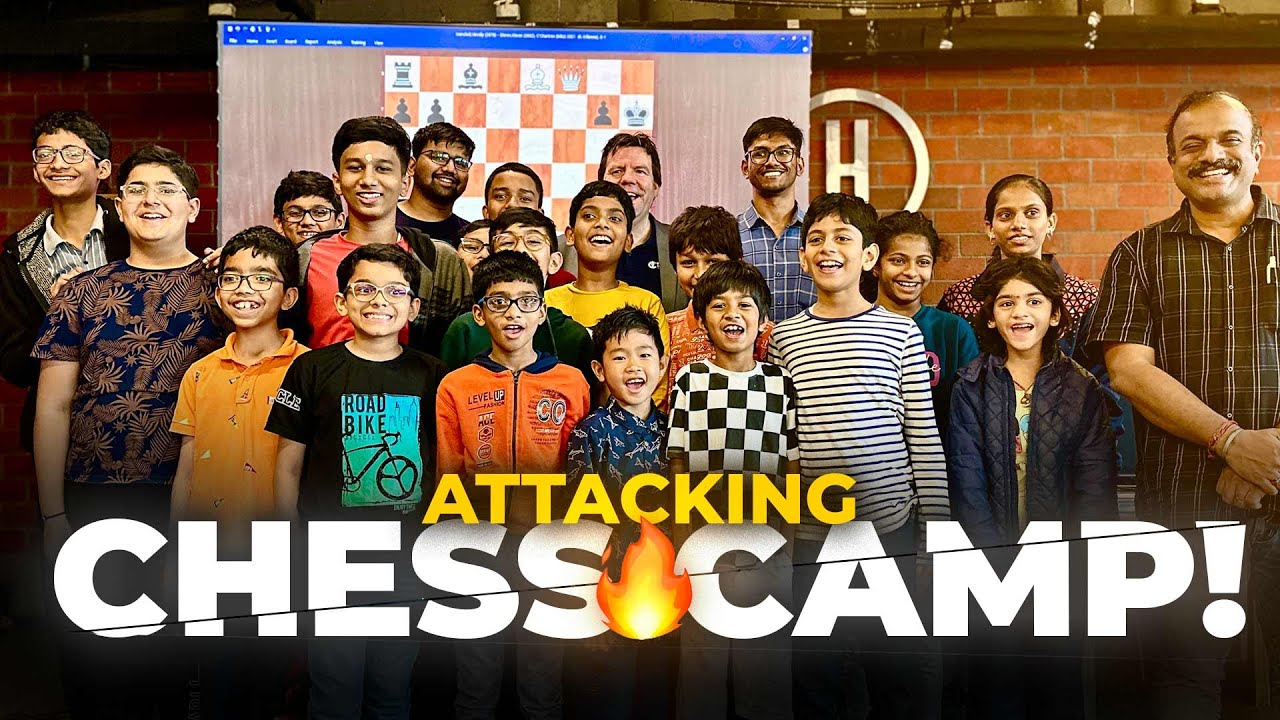 Learning Attacking Chess with Grandmaster Jacob Aagaard in Mumbai