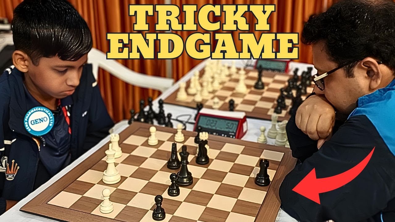 Double Rook vs Double Knight and Rook | A Tricky Endgame | Ethan vs ...