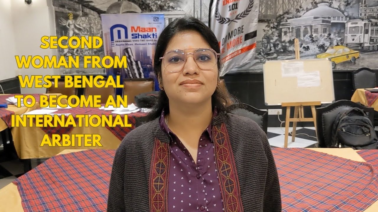 Second Woman from West Bengal to become an International Arbiter - Suravi Dutta