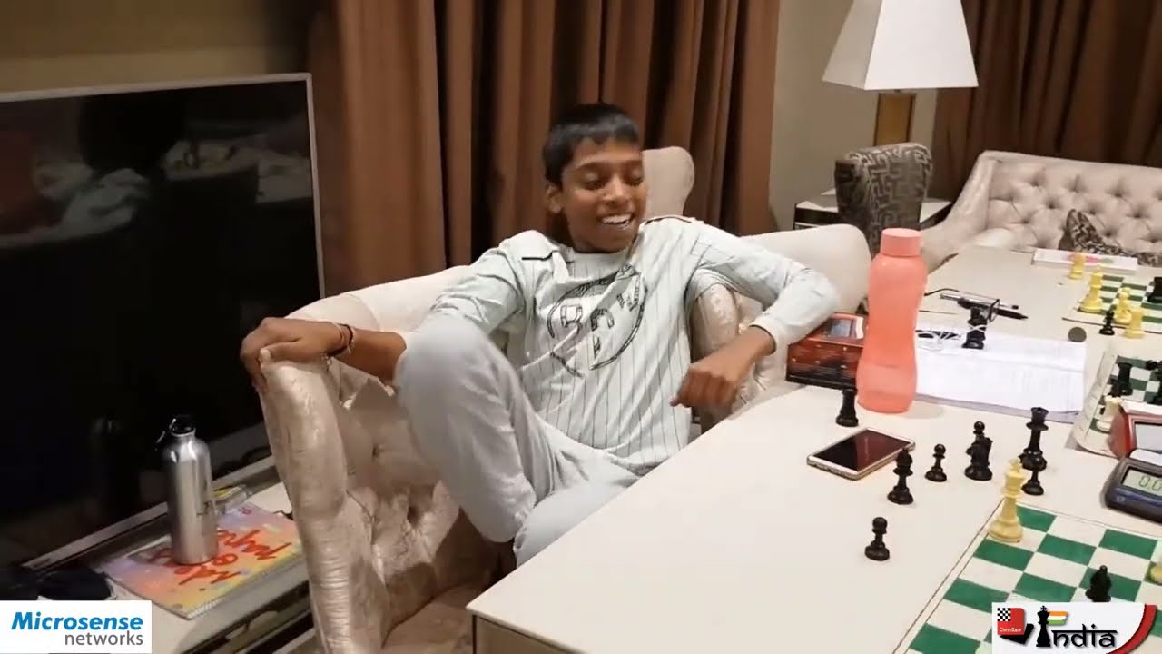 The most exciting battle of Praggnanandhaa | Pragg (20 secs) vs Amruta ...