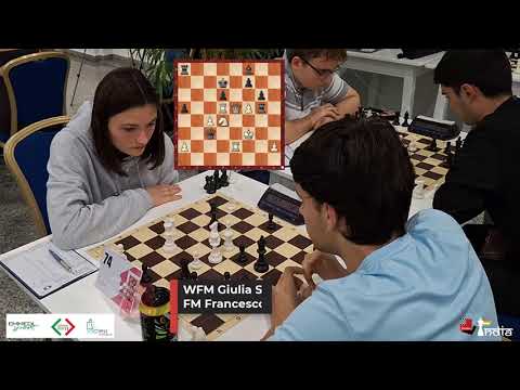 180° turn in a razor sharp position - WFM Giulia v FM Bettalli ...