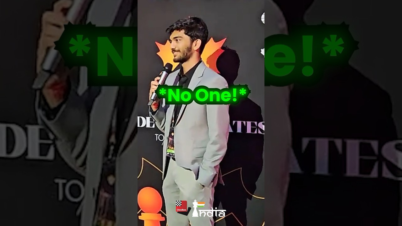 Sigma Rule of Gukesh 略 #shorts