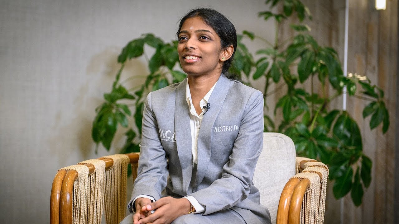 R. Vaishali scores 5 wins in a row and finishes joint second in her ...