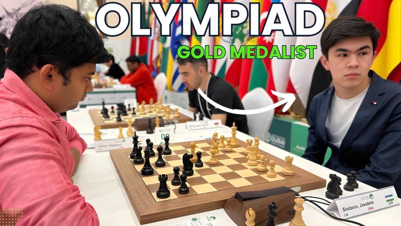 Diptayan Ghosh on beating Olympiad Gold Medalist Javokhir Sindarov ...