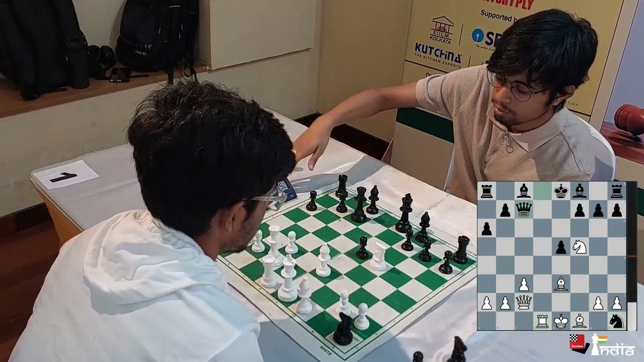 19-move Miniature in Sicilian Alapin - IM Sanket v IM Kaustuv