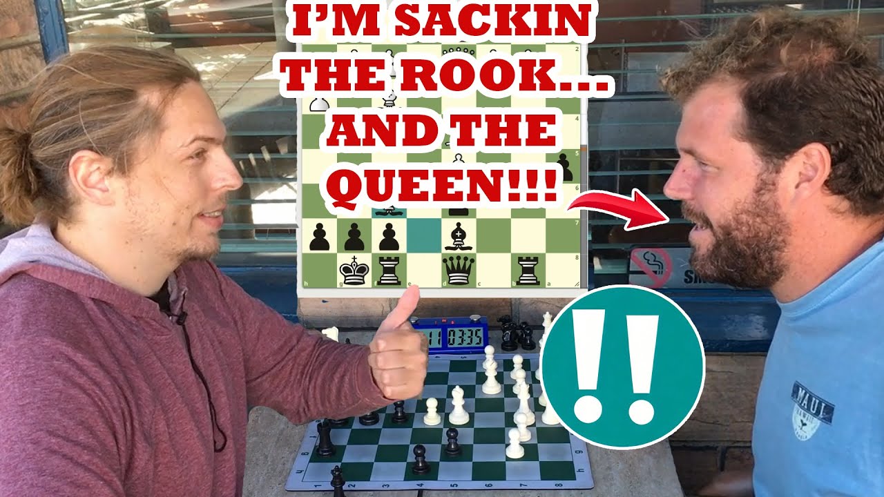 Genius Rook AND Queen Sac But He’s Not Buying It! Josh B Lebowski vs ...