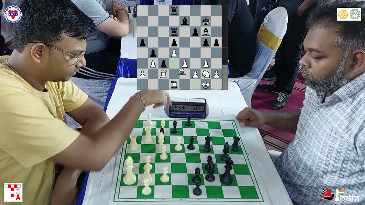 Grandmaster Swindles with One Final Trick - GM Mitrabha v GM Deepan