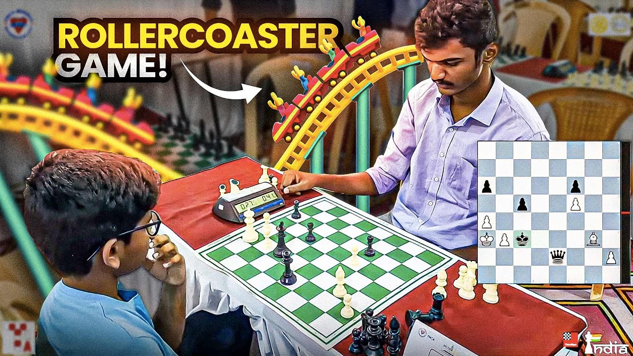 Rollercoaster finish to a bizarre endgame - Ajay Harshiv v Ram ...