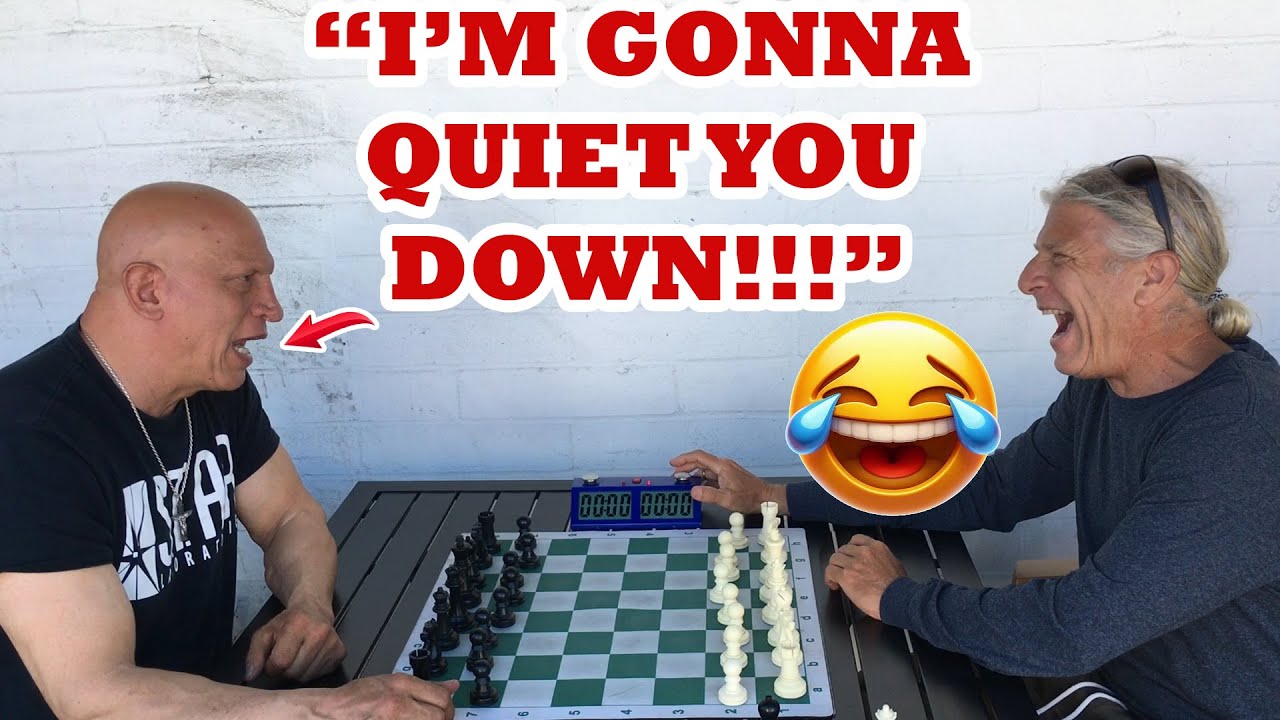 Chess Shark LAUGHS At Trash Talker’s Threats! Jeff The Shark vs Boston Mike