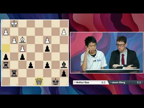 Jason Wang Clarifies Guo’s Rd8+?? Blunder | R7 #USJuniors