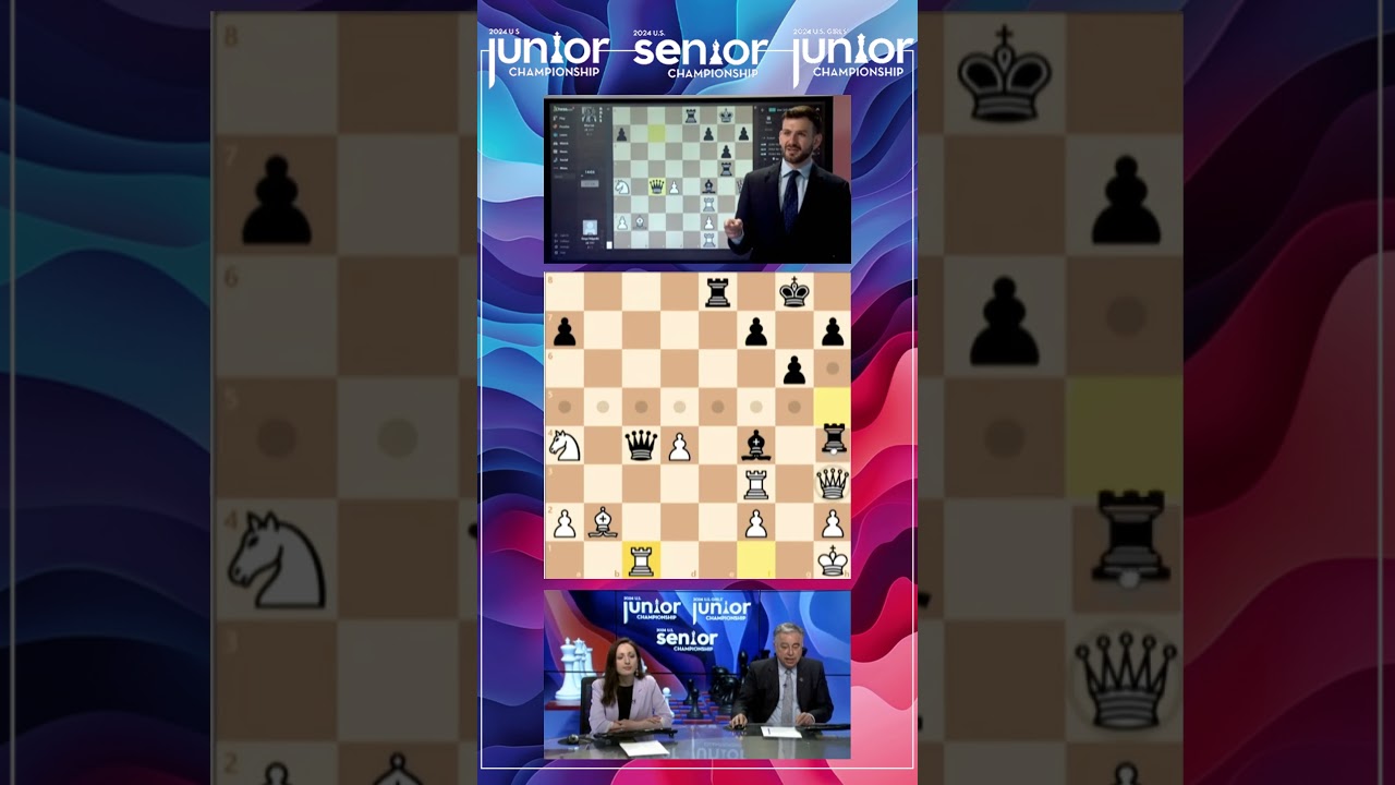 A Silly Variation for Alice Lee #uschesschamps #chess #chesstactics # ...