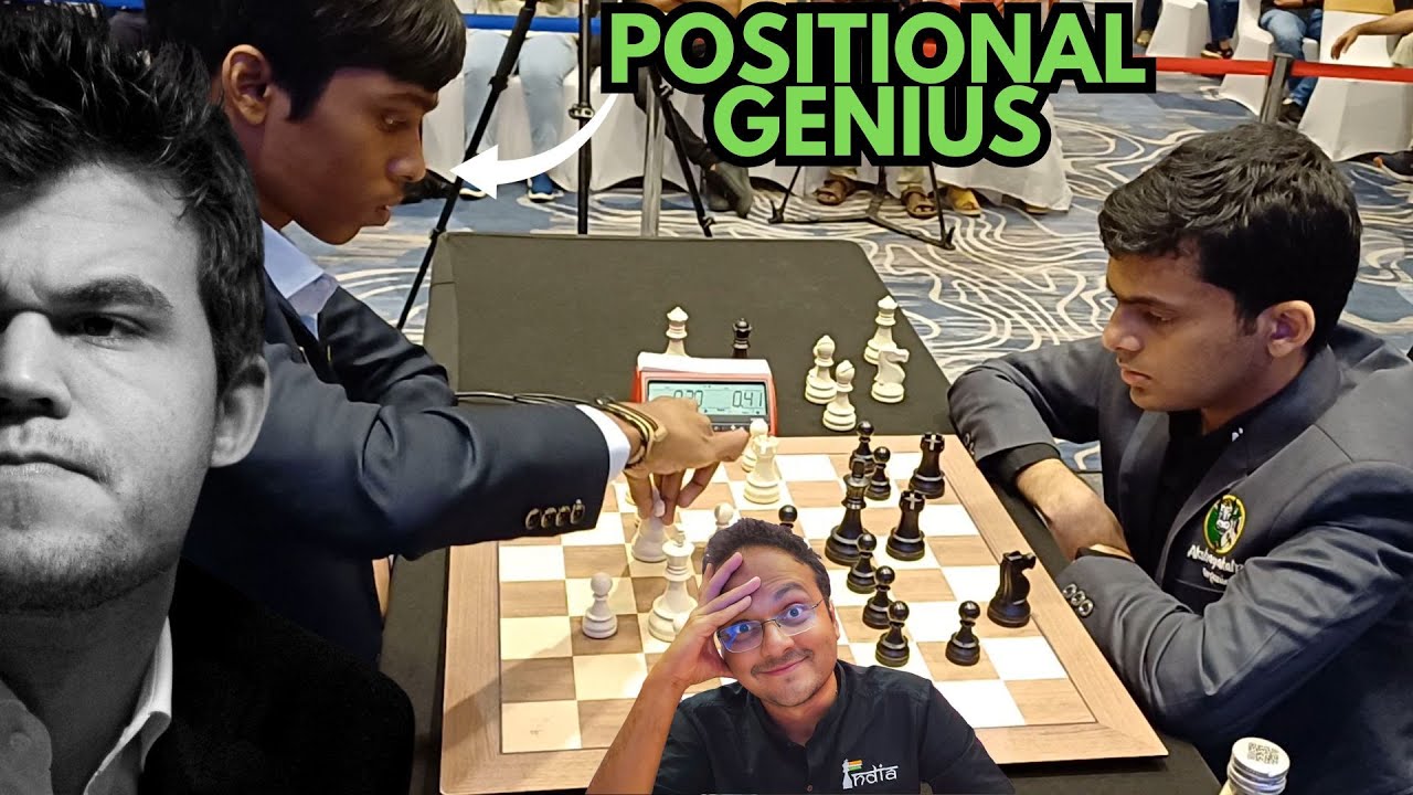 When Praggnanandhaa channels the spirit of Magnus Carlsen | Pragg vs ...