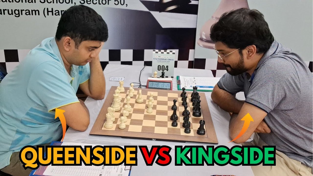 Whose Attack is faster? GM Diptayan Ghosh vs IM Nitin S | National ...