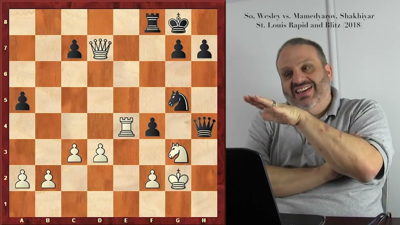 Games of the St. Louis Rapid and Blitz 2018, with GM Ben Finegold