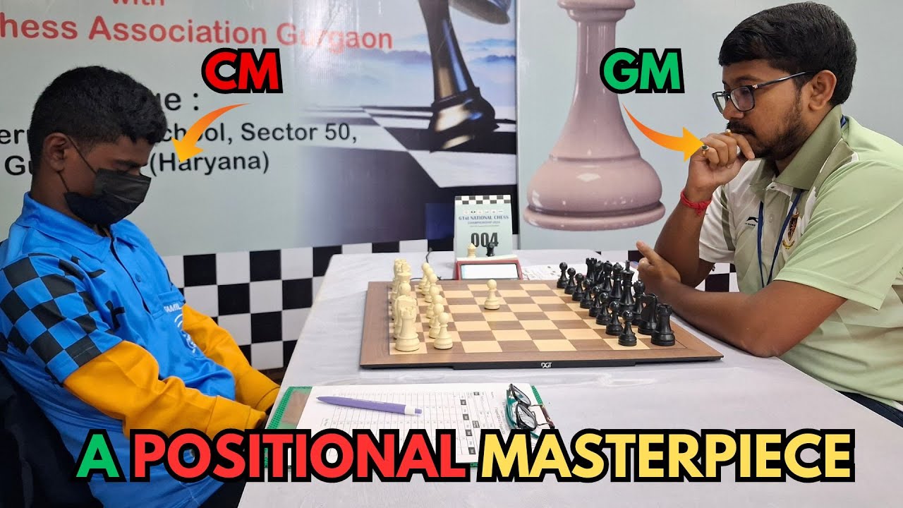 Winning an endgame two pawns down | CM Aakash vs GM Sayantan | National ...
