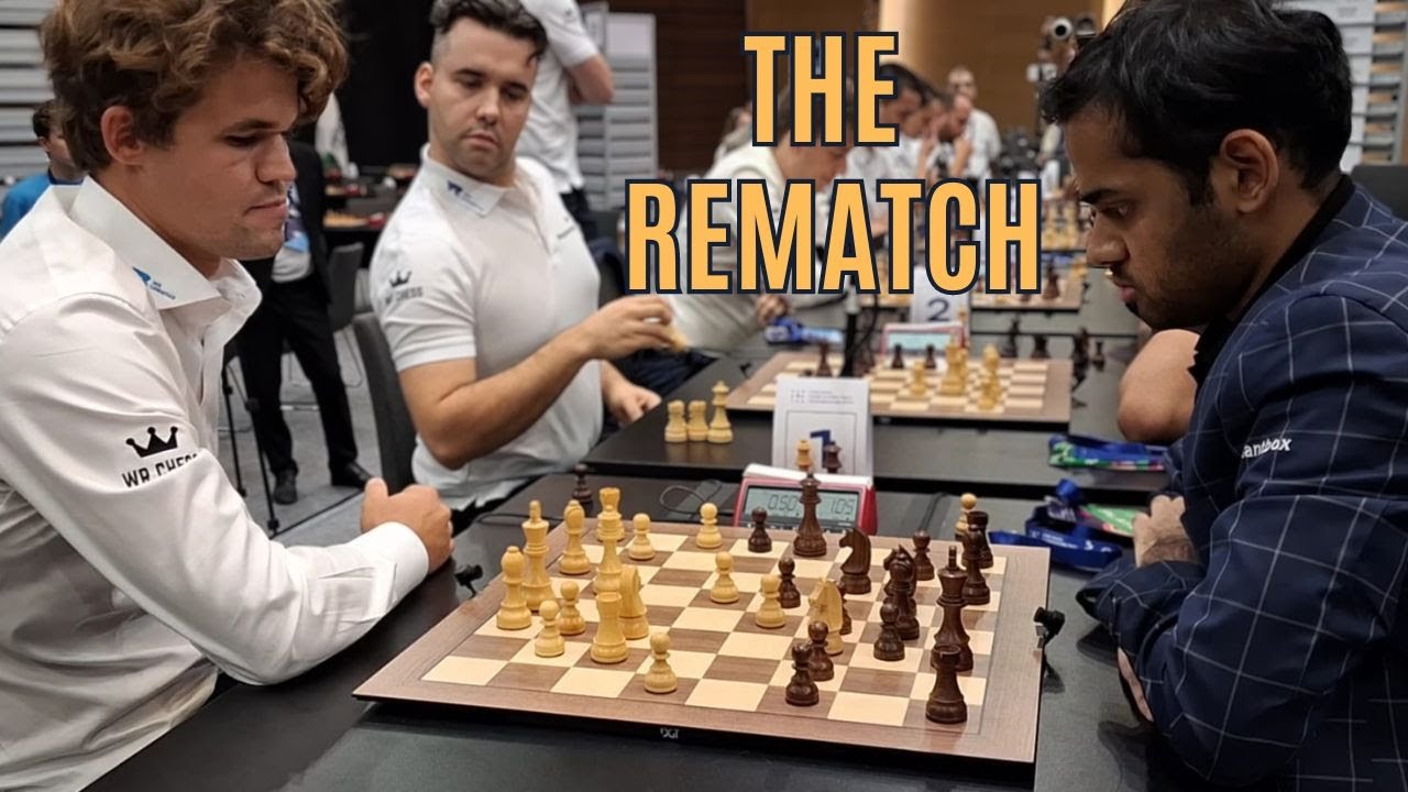 Magnus Carlsen thinks for 64 seconds in a 3-minute blitz game | Magnus ...