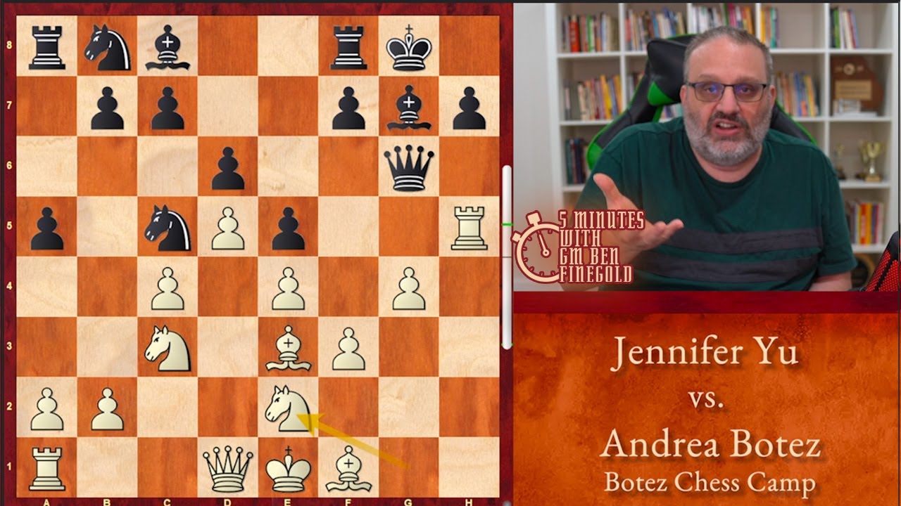 5 Minutes with GM Ben Finegold: Yu vs. Botez, Botez Chess Camp