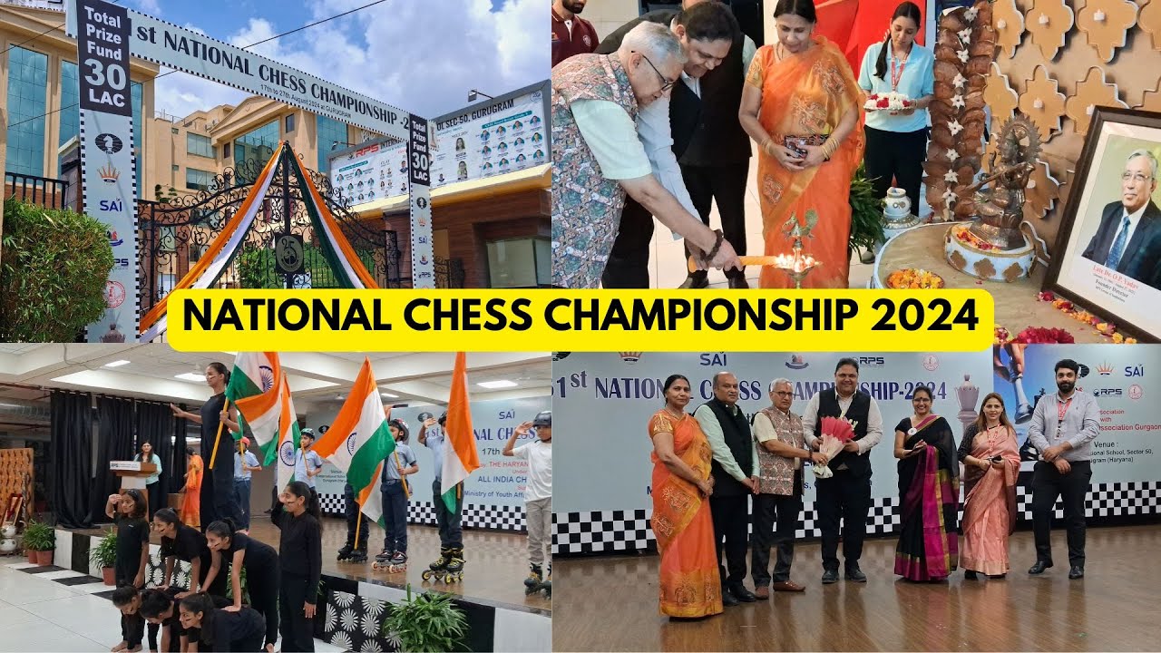 The Spectacular Opening Ceremony of the National Chess Championship 2024
