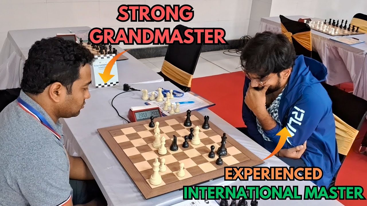 IM takes down GM! | Nitin S defeats Deep Sengupta | National ...