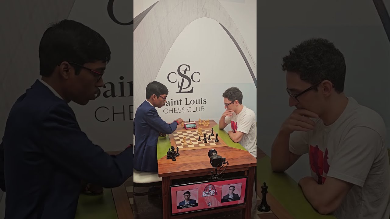 Fabi vs. Pragg | D5 #STLRapidBlitz - Chess Chest